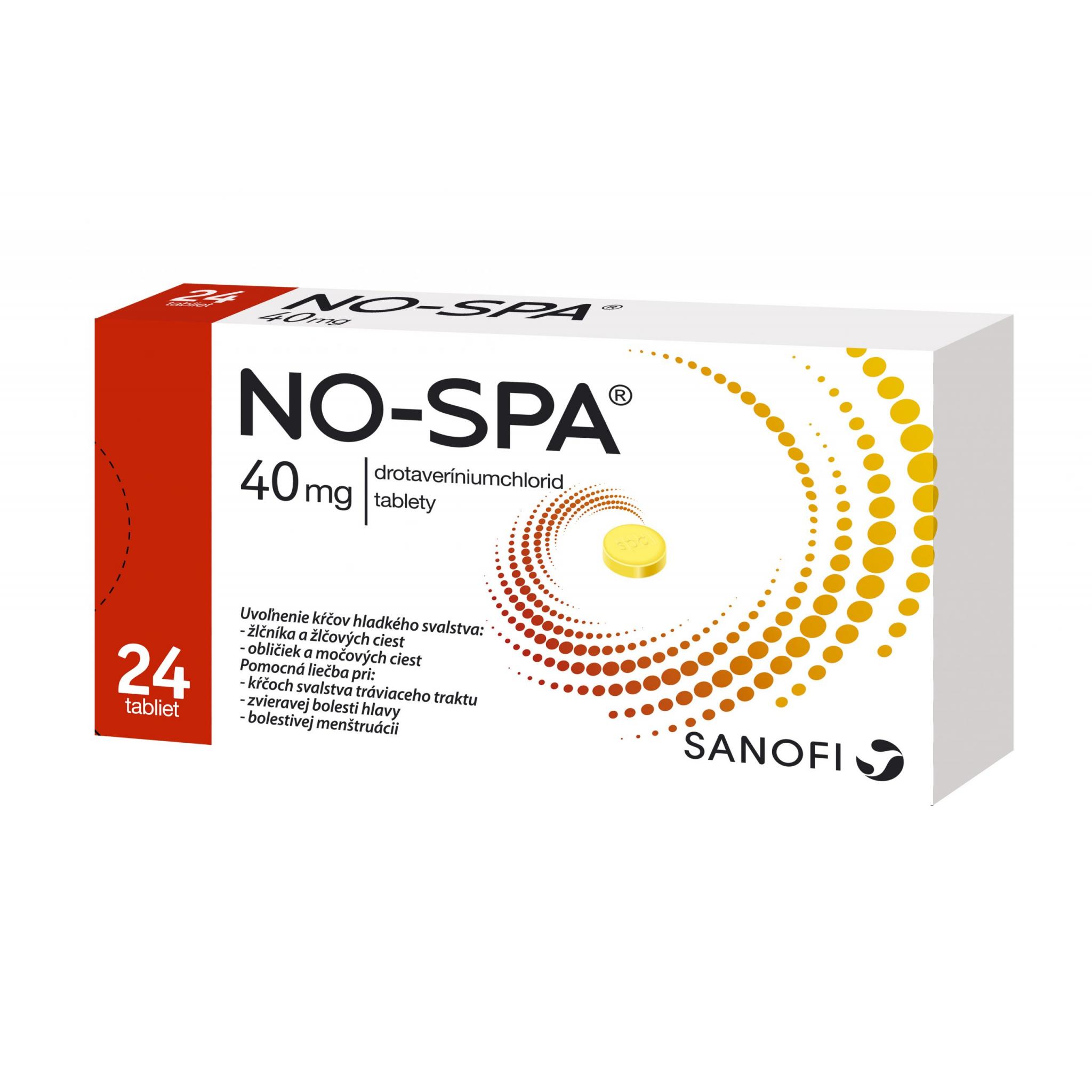 NO-SPA 40 mg 24 tabliet | VIP Lekáreň
