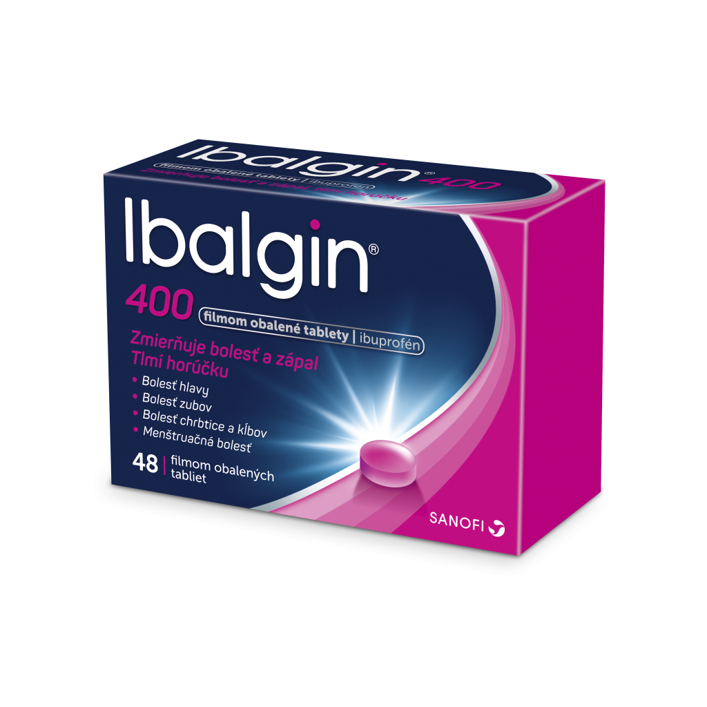 Ibalgin 400 mg 48 tabliet | VIP Lekáreň
