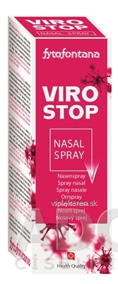 fytofontana VIROSTOP nasal spray nosový sprej (inov.2022) 1×20 ml | VIP ...