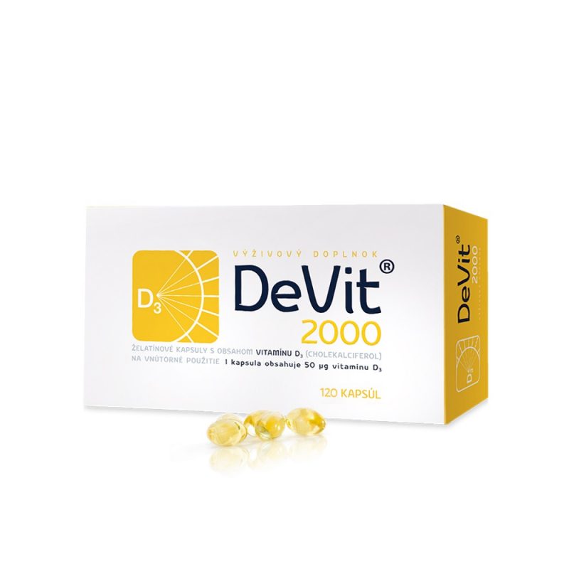 DeVit 2000 120 kapsúl | VIP Lekáreň