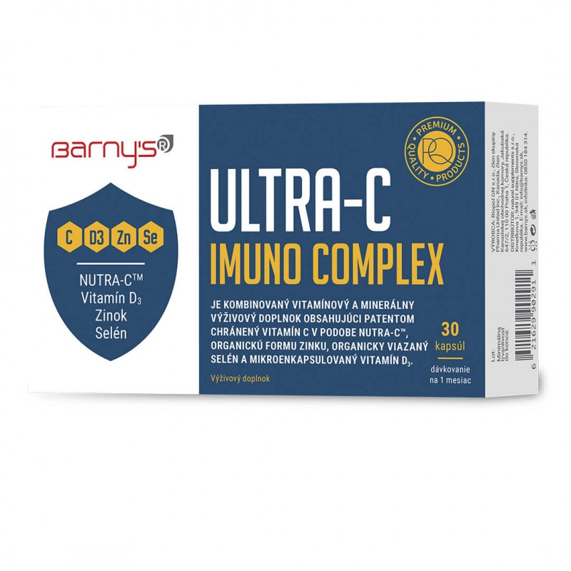 Barny’s ULTRA-C IMUNO COMPLEX 30 kapsúl | VIP Lekáreň